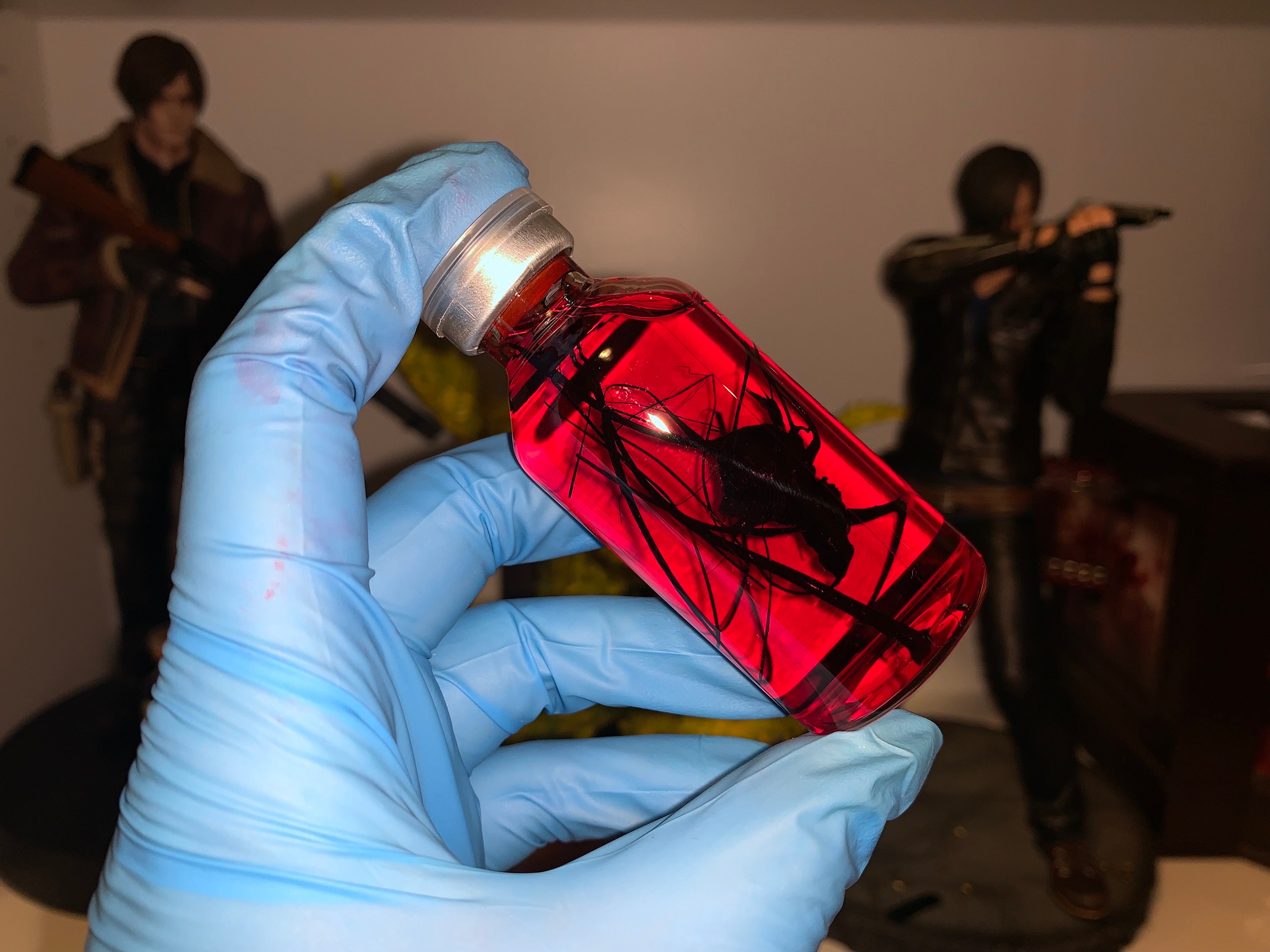Resident Evil Prop Replica Virus Vial 30 Ml Etsy