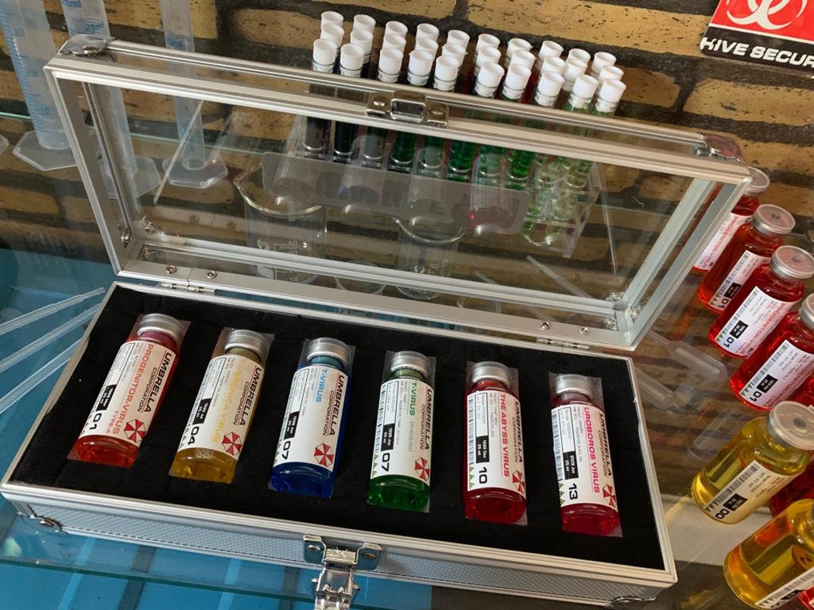 RESIDENT EVIL: Prop Replica VIRUS Vial Set - Etsy
