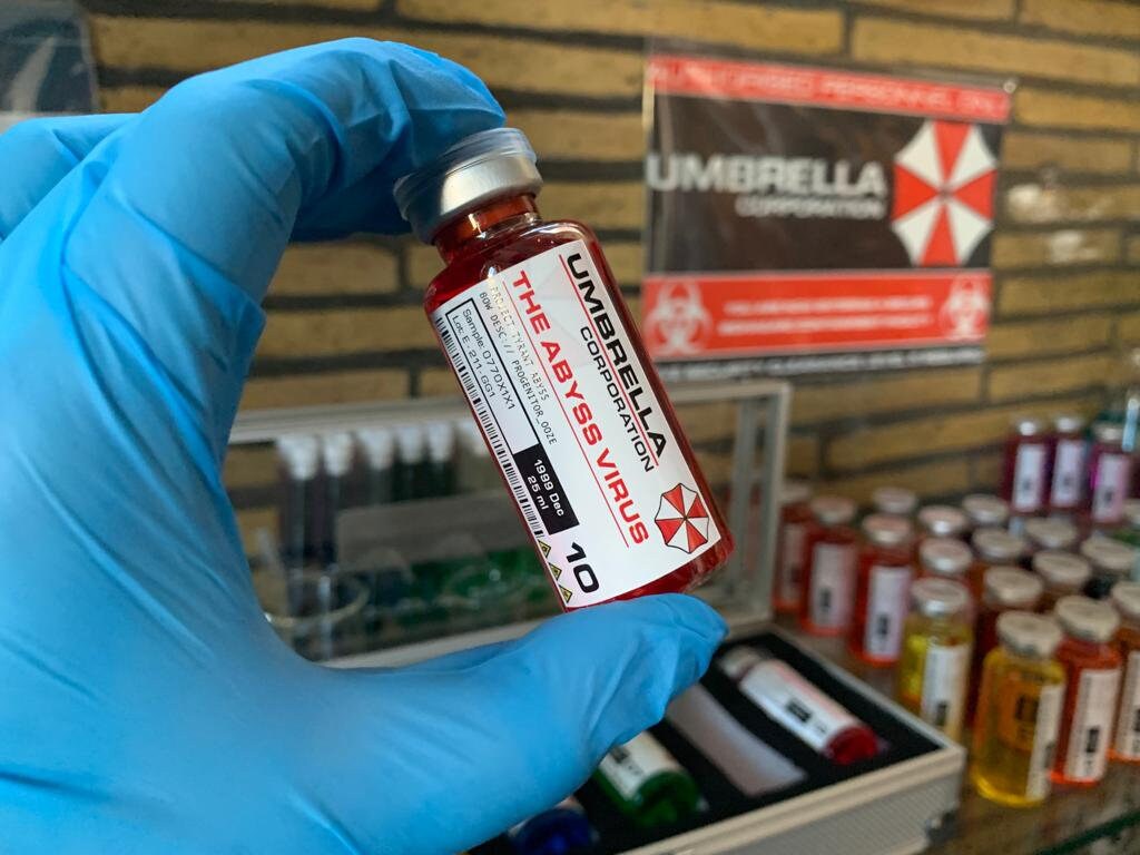 RESIDENT EVIL: Prop Replica VIRUS Vial Set - Etsy