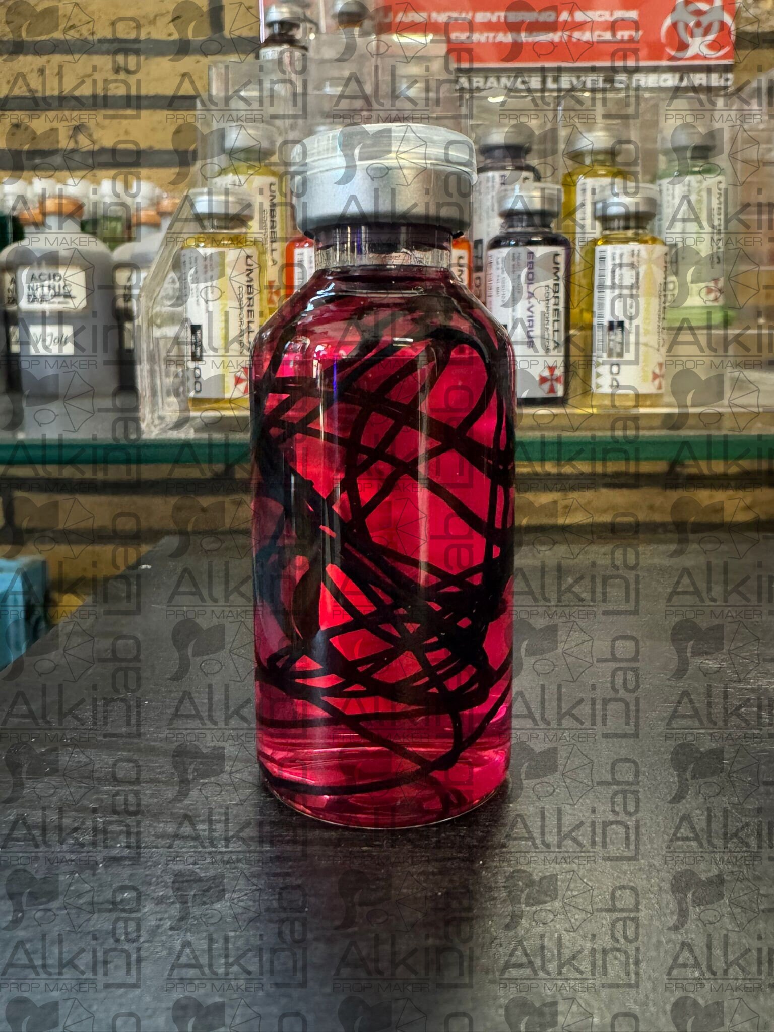 RESIDENT EVIL: Prop Replica VIRUS Vial 30 Ml - Etsy