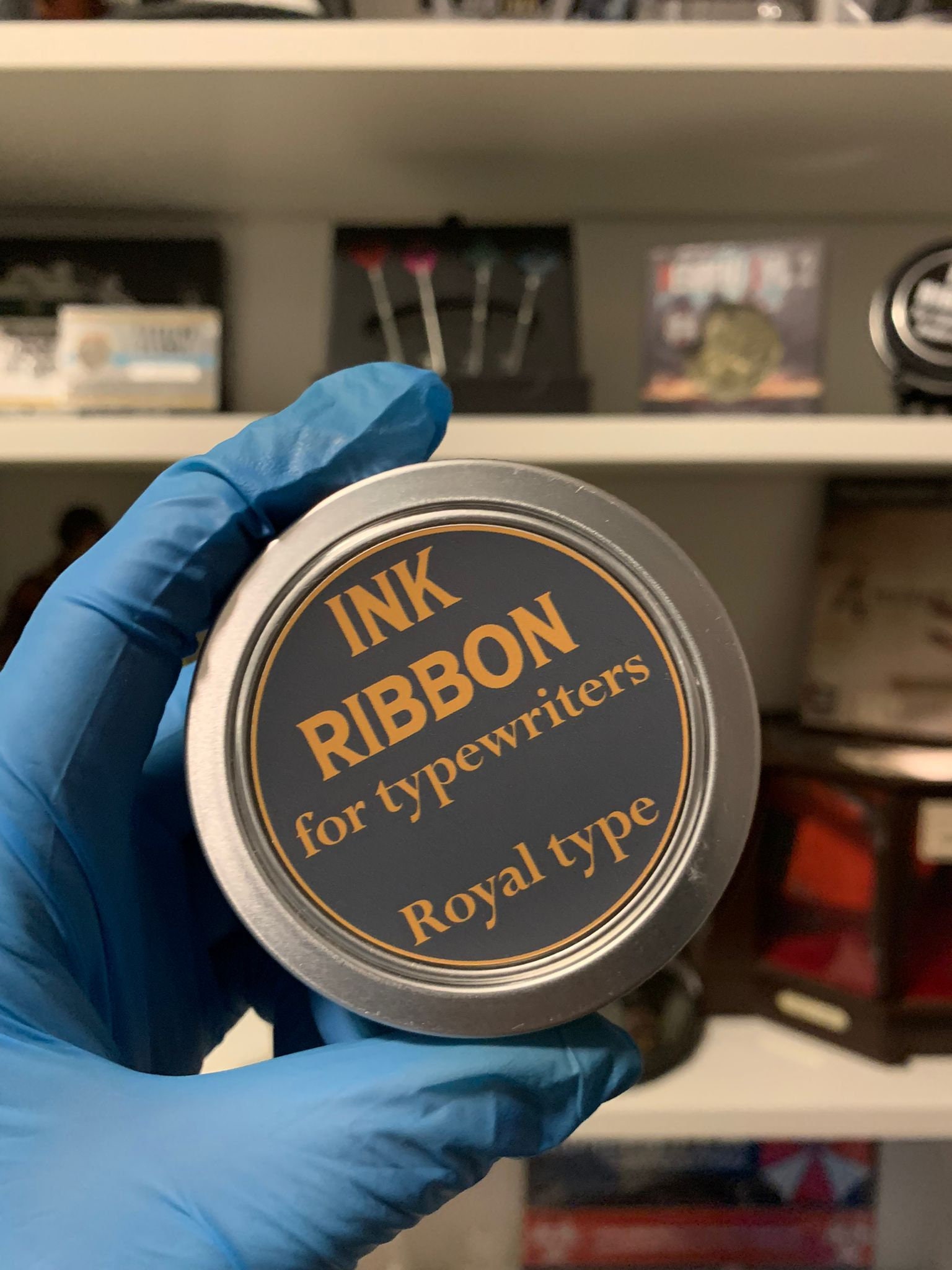 RESIDENT EVIL: Prop Replica Ink Ribbon silver Edition - Etsy