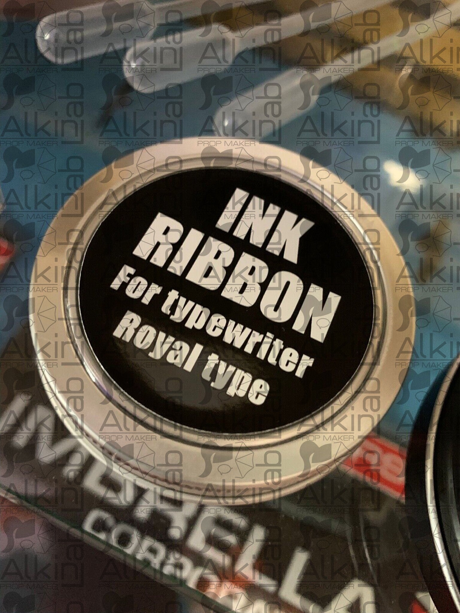 RESIDENT EVIL: Prop Replica - Ink Ribbon (silver Edition) - Etsy