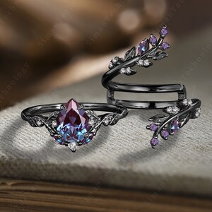 Gothic Engagement Ring - Etsy