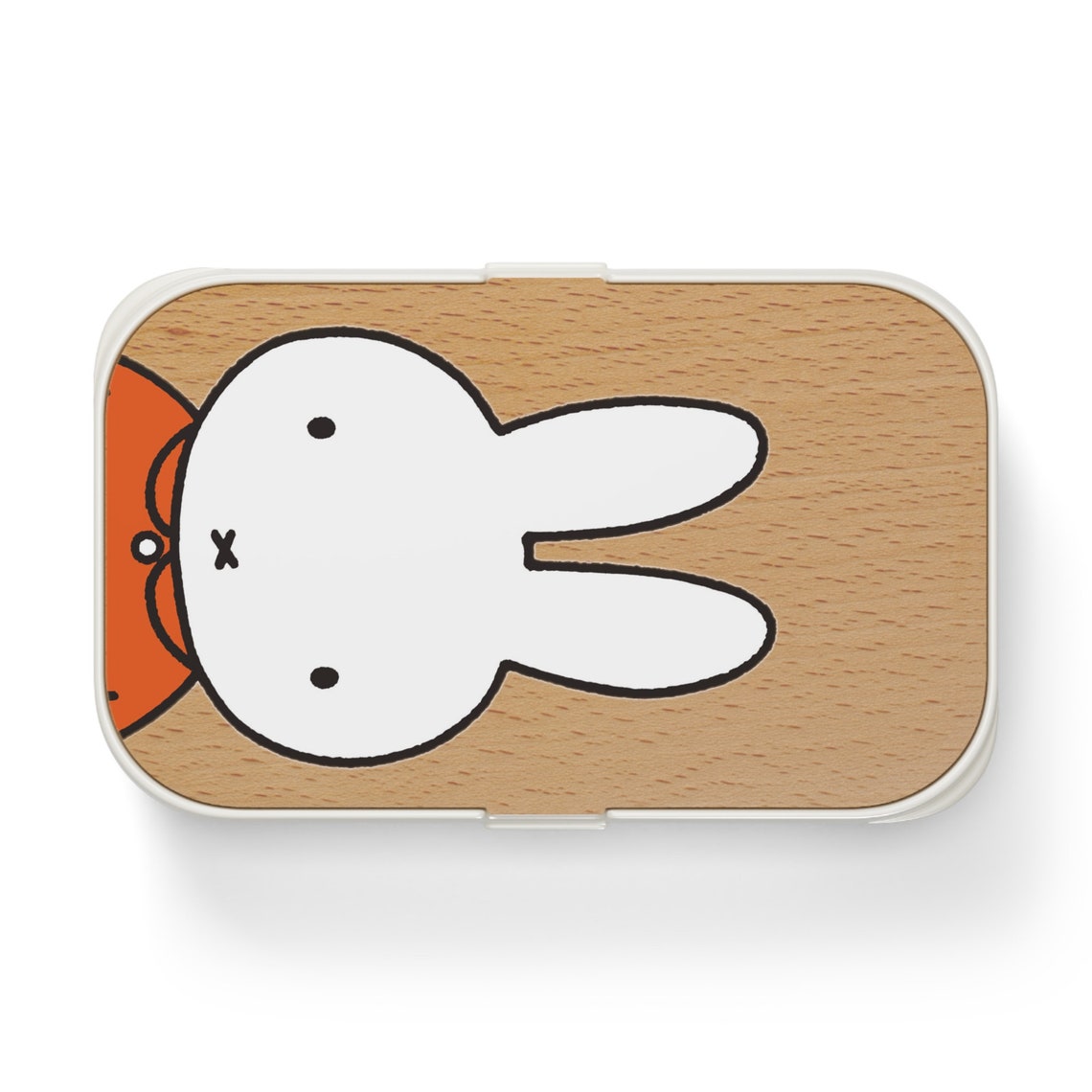 Miffy Bento Lunch Box Miffy Lunch Box, Miffy Wooden Style Lunch Box - Etsy