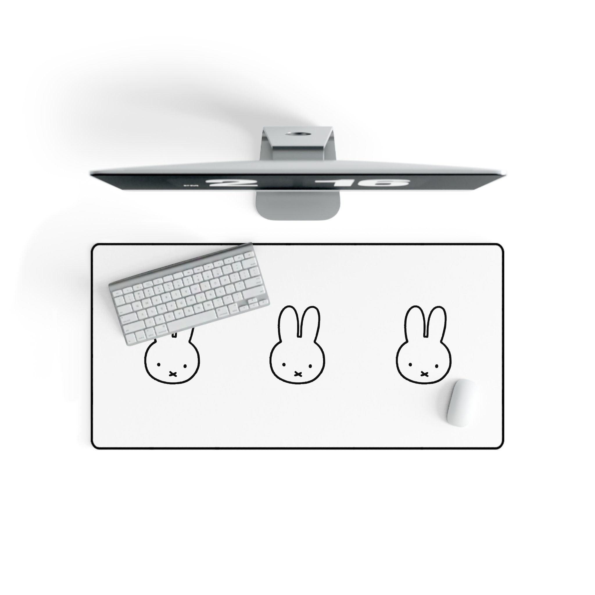 Miffy Desk Mats Miffy Mouse Desk Mat, Non-slip Desk Mat, Miffy Mouse ...