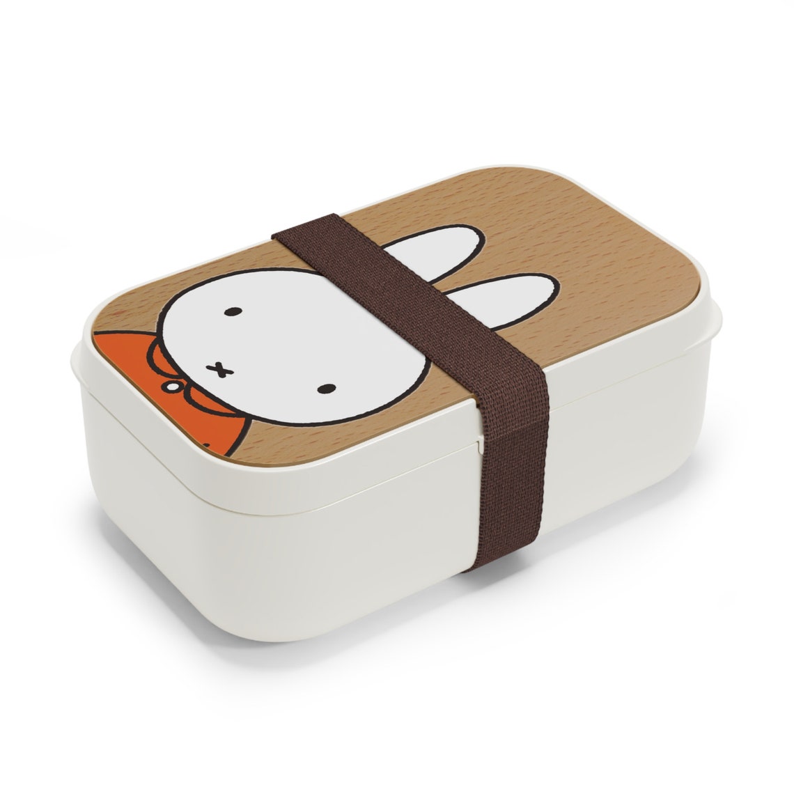 Miffy Bento Lunch Box Miffy Lunch Box, Miffy Wooden Style Lunch Box - Etsy