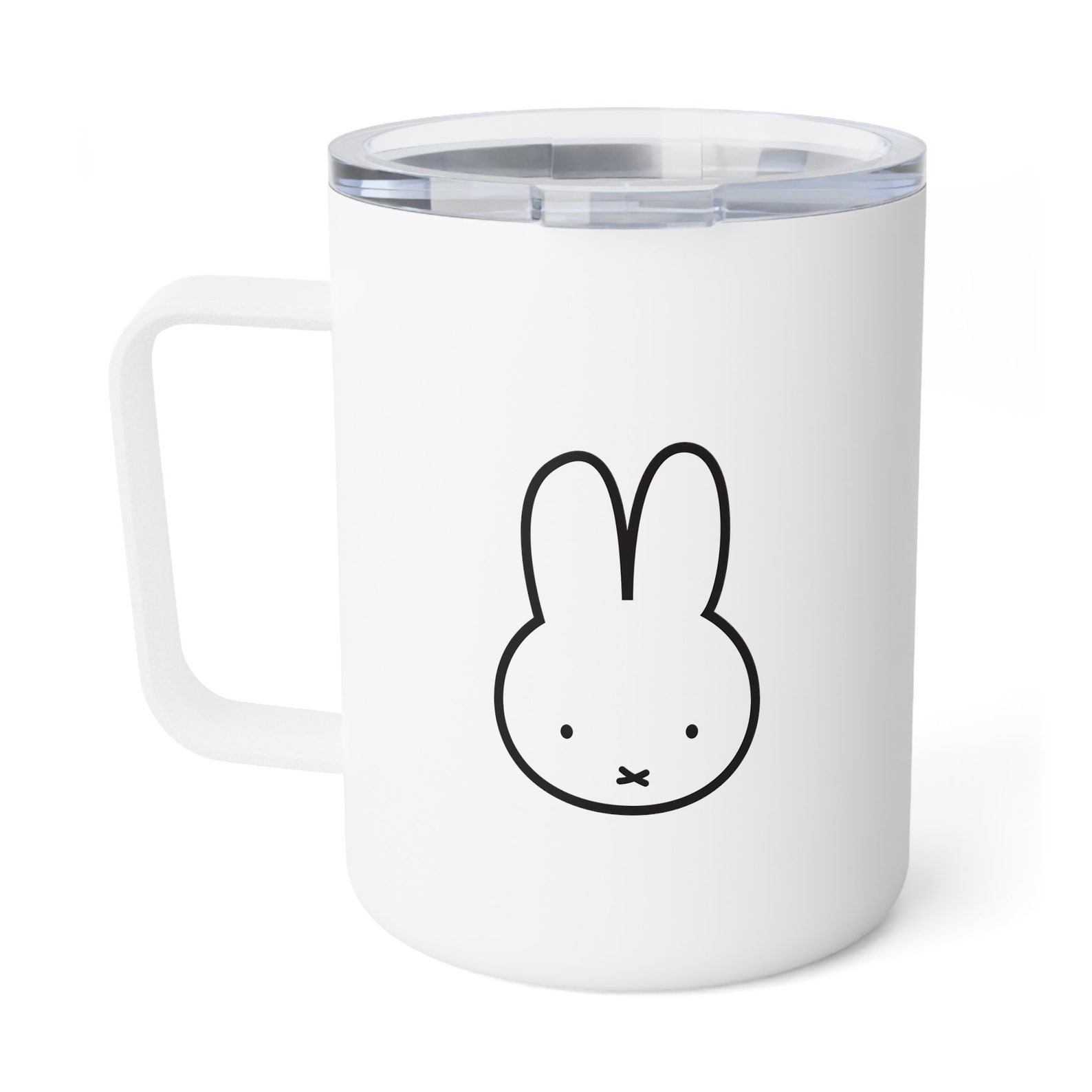 Miffy Bunny Insulated Coffee Mug, 10oz Miffy Bunny Thermos Cup Miffy ...