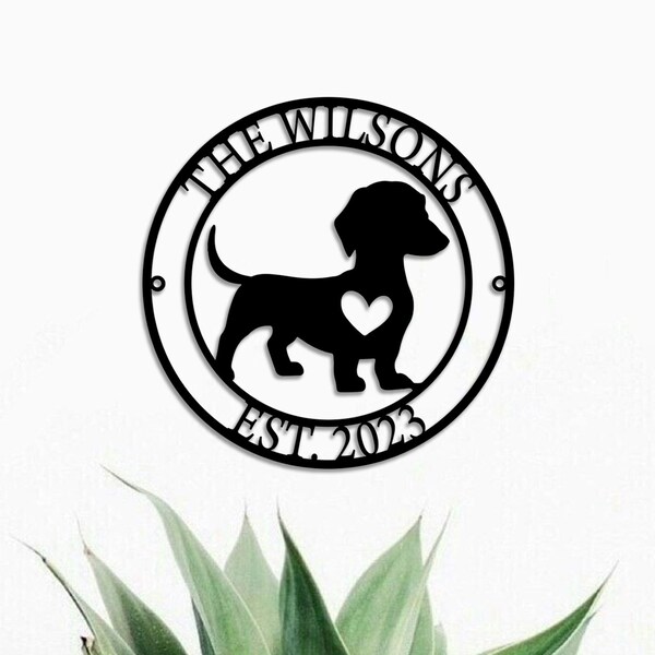 Dachshund Sign - Etsy