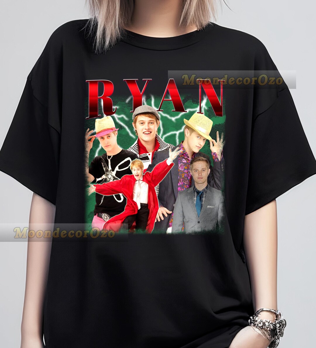 Limited Vintage Ryan Tshirt, Ryan Hoodie, Ryan Sweatshirt, Ryan Rock ...
