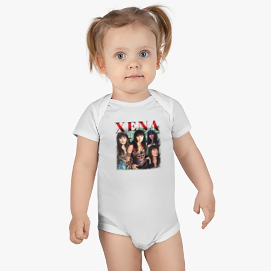 Limited Vintage Xena Baby Short Sleeve Onesie - Etsy UK