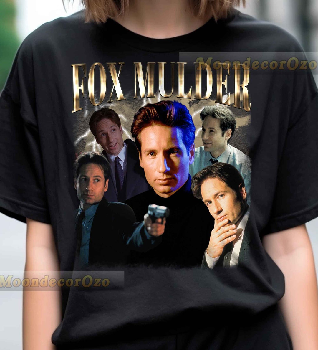 Limited Vintage Fox Mulder Tshirt, Fox Mulder Hoodie, Fox Mulder ...