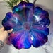 Customizable Resin Art Flower Shape Bowl, Sculpture Bowl, Vibrant ...