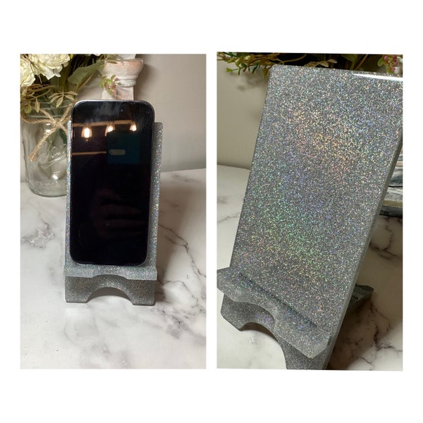 Resin Art Phone Stand - Etsy