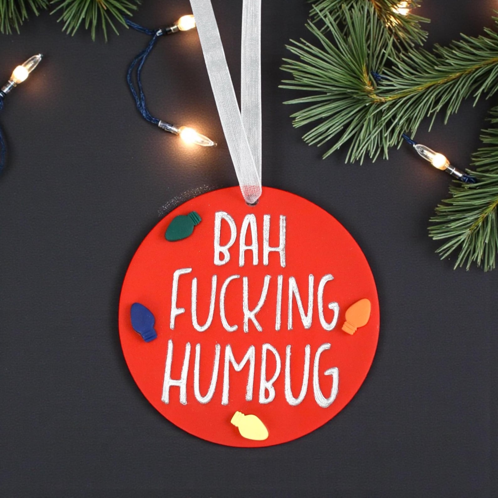 Funny Inappropriate Christmas Ornaments | Handmade Polymer Clay ...