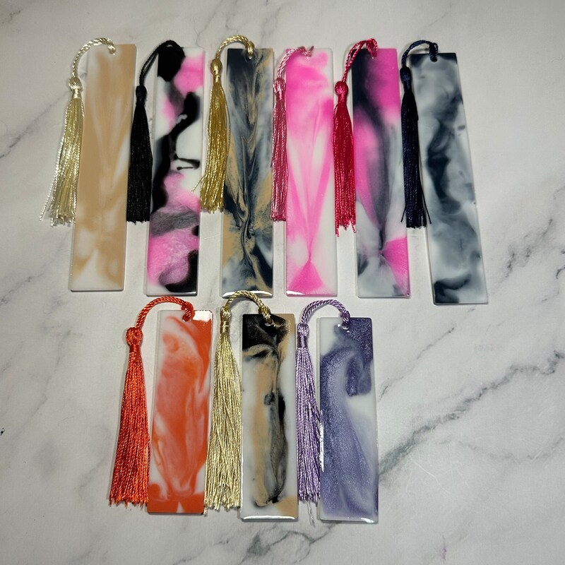 Resin Book Marks - Etsy