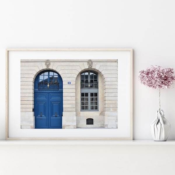 Paris Blue Doors - Etsy