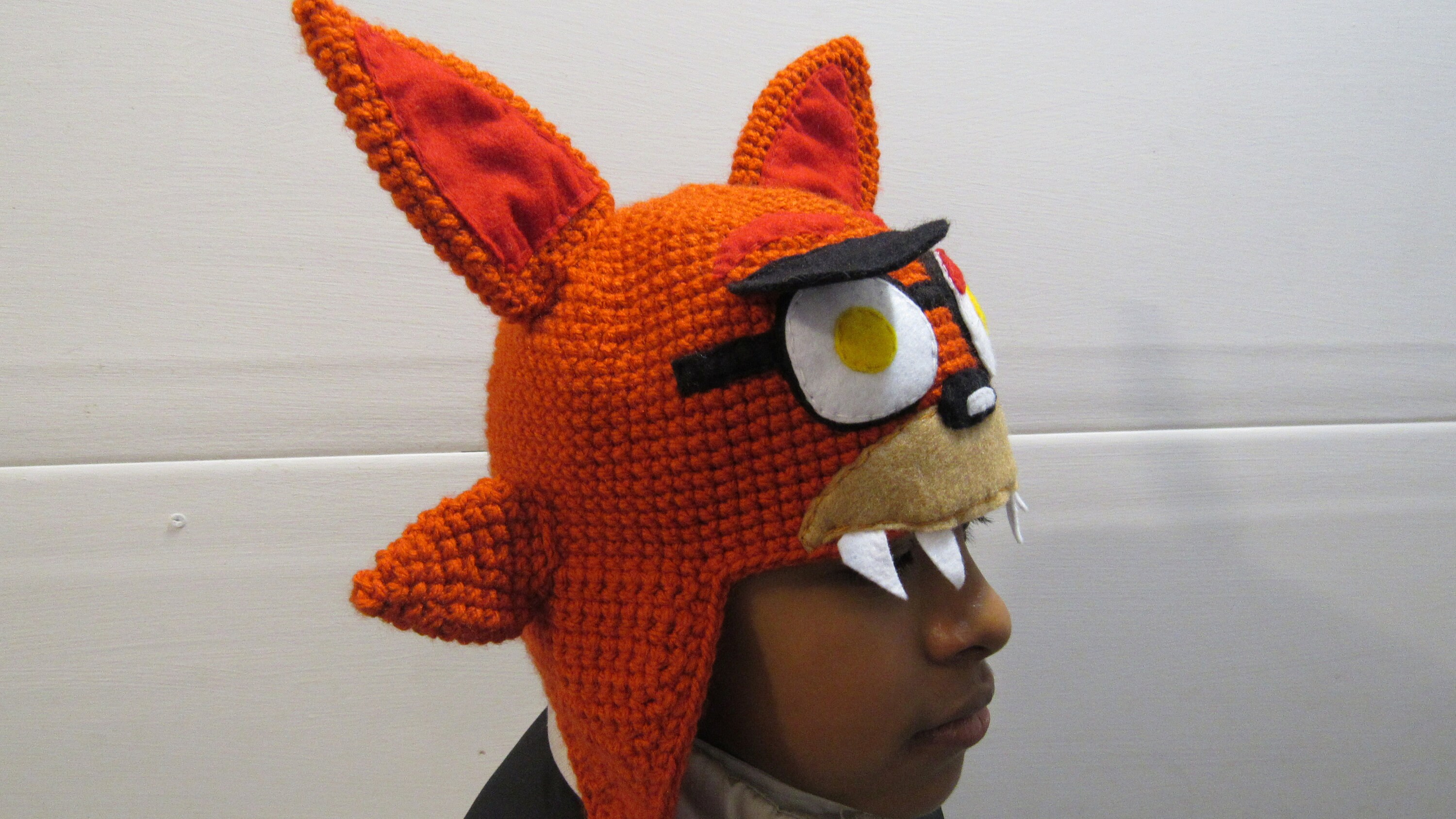 Ultra Cool Five Nights at Freddy's, FOXY Inspired Knitted Hat, All ...
