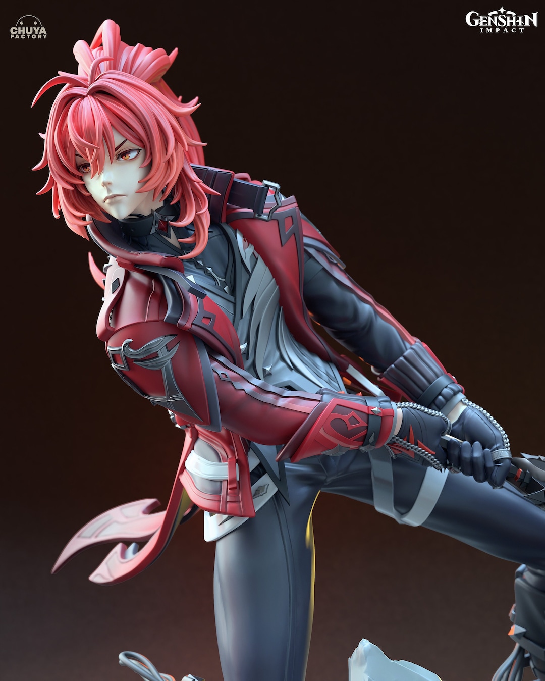 Diluc | Action Figure | Resin 3D Printed | Genshin Impact | 3D Model - Etsy