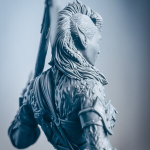 Karlach Action Figure Resin 3D Printed Baldur's Gate 3D Model Free ...