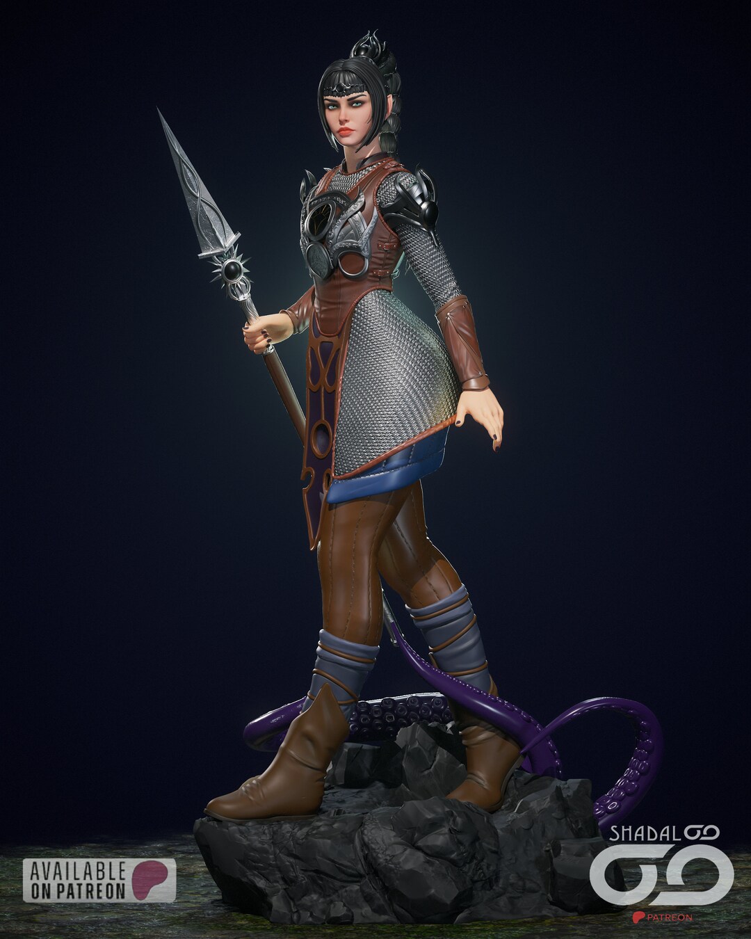 Shadowheart 3D STL File for 3D Printer 3D Print Model Gift Movie Lover ...