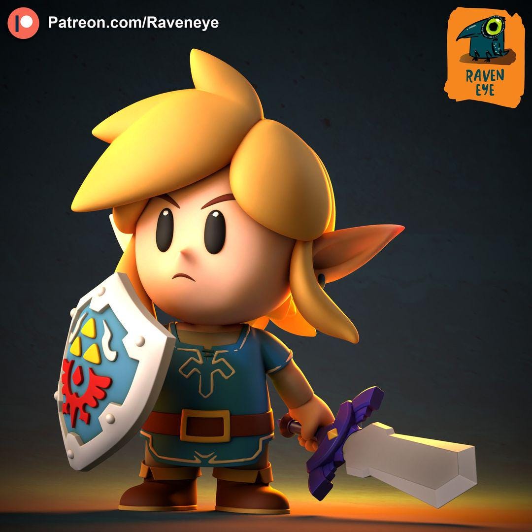 3D Printed Link Model Kit - Etsy