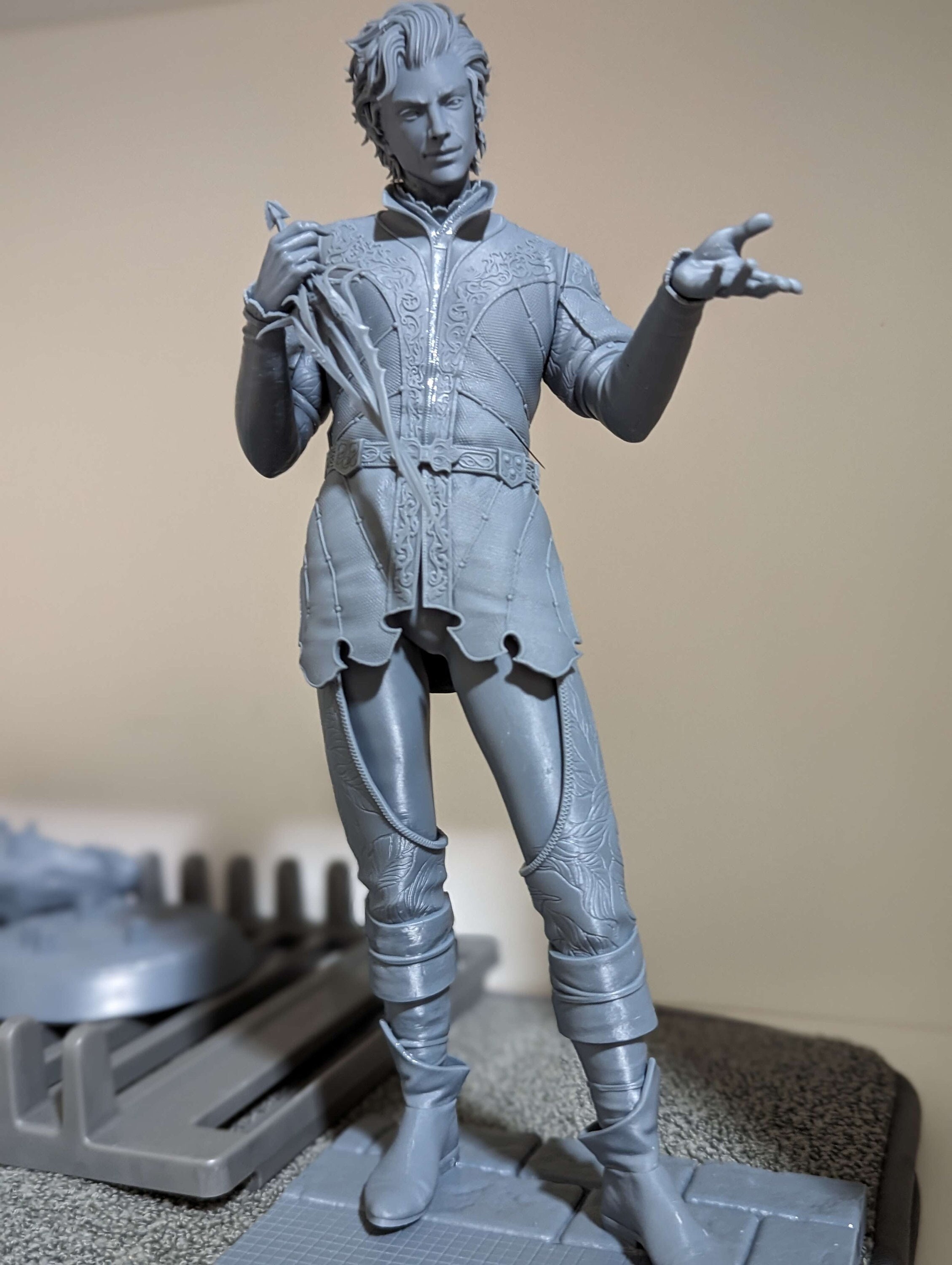 Astarion Action Figure Resin 3D Printed Baldur's - Etsy UK