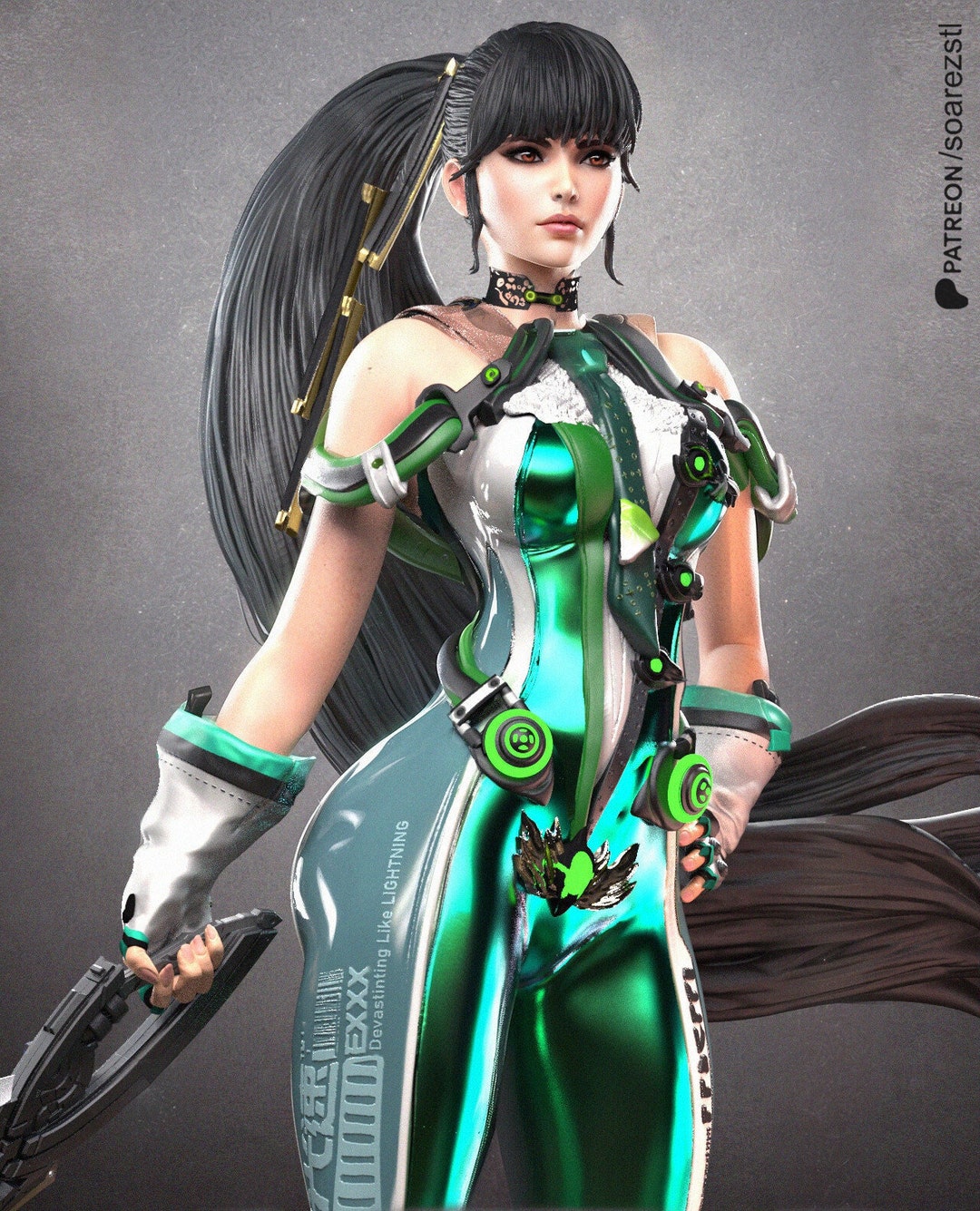 Eve 3D STL File for 3D Printer 3D Print Model Gift Movie Lover Action ...