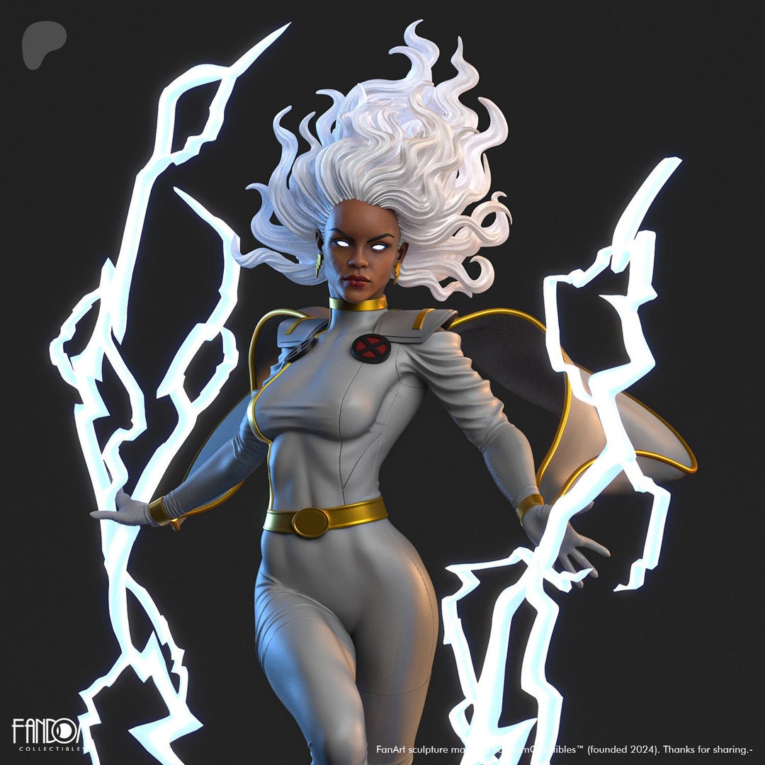 Storm 3D STL File for 3D Printer 3D Print Model Gift Movie Lover Action ...