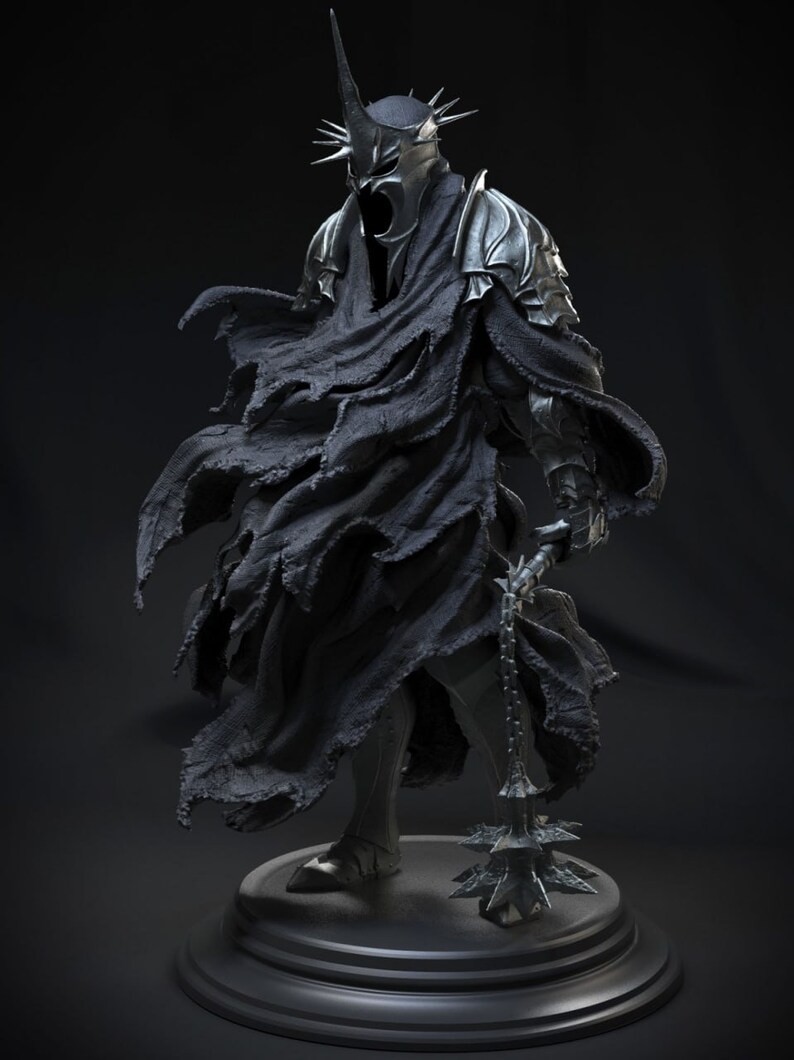 3D Printed Witch King of Angmar Free Shipping - Etsy