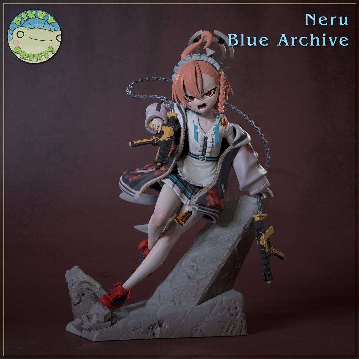 Neru 3D STL File for 3D Printer 3D Print Model Gift Movie Lover Action ...