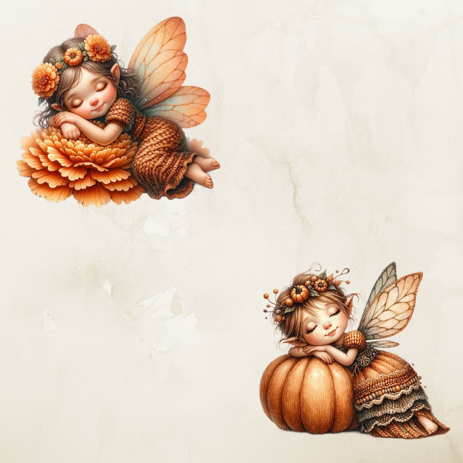 Autumn Fairy Png Clipart, Fall Fairy Girl Clipart Pack, Fall Fairy ...