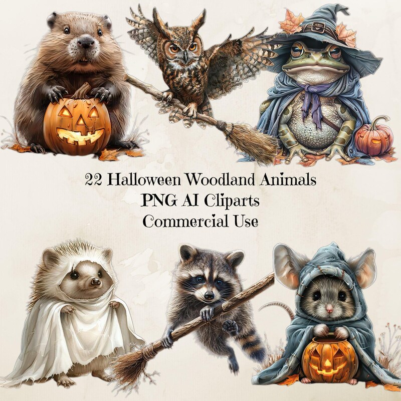 Halloween Clipart - Etsy