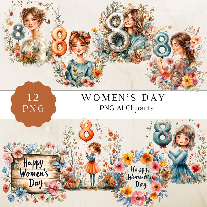 8th March Card - Etsy