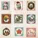 Christmas Postage Stamps Clipart, Christmas Postage Stamps Clipart ...