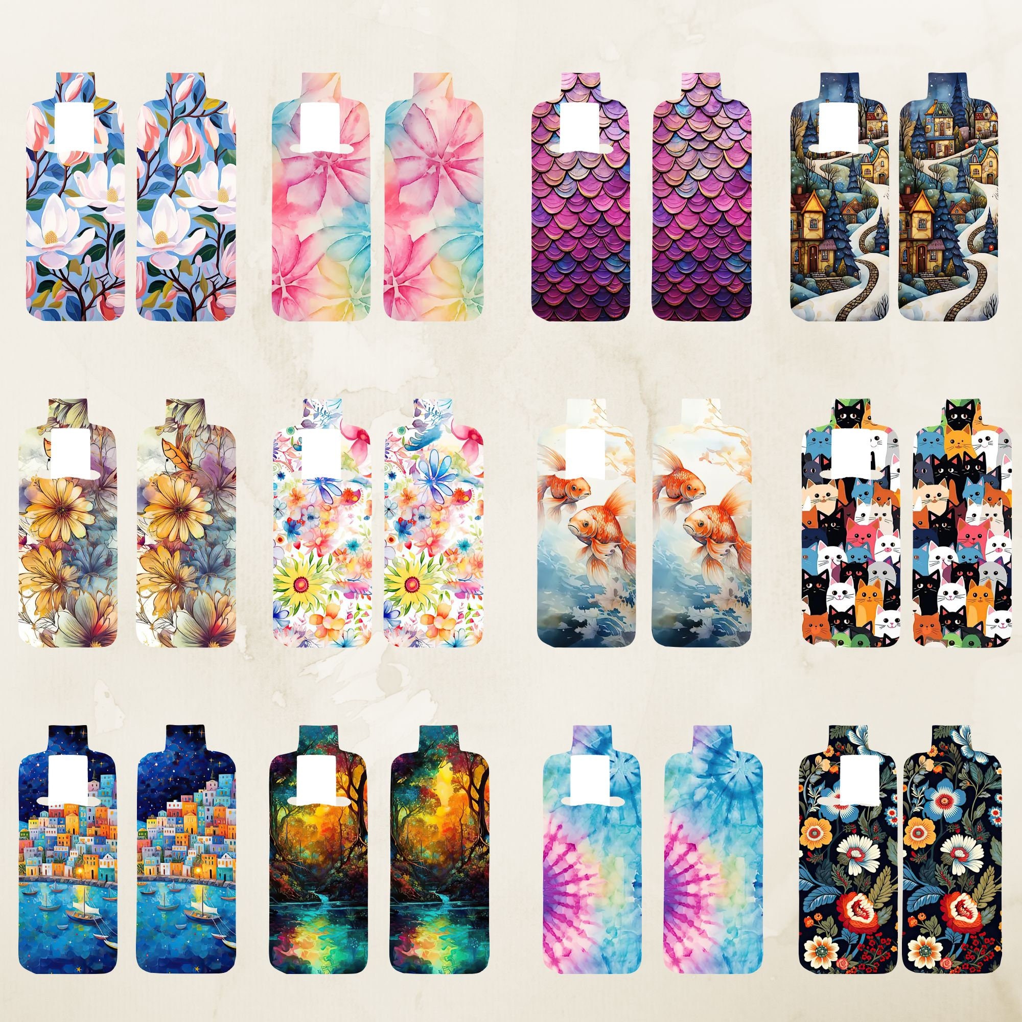 Chapstick Sublimation Designs, Lip Balm Designs, Lip Balm Sublimation ...
