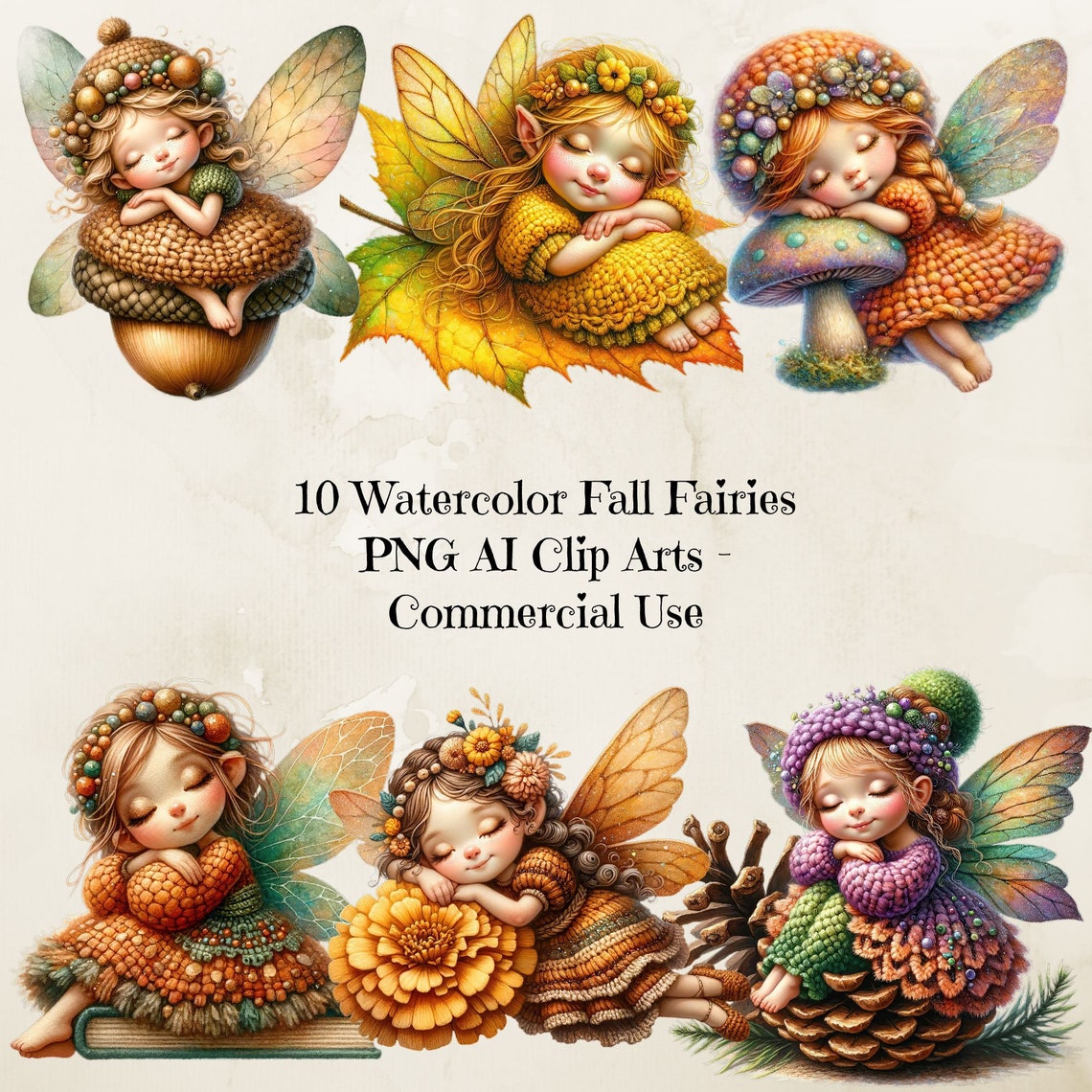 Autumn Fairy Png Clipart, Fall Fairy Girl Clipart Pack, Fall Fairy ...