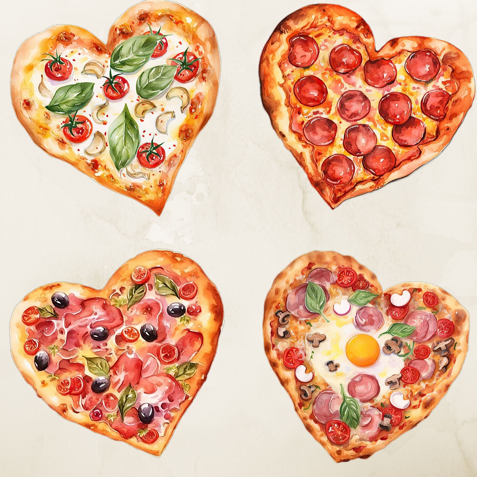 Heart Pizza Clipart, Pizza Valentine Png, Pizza Png, Valentine ...