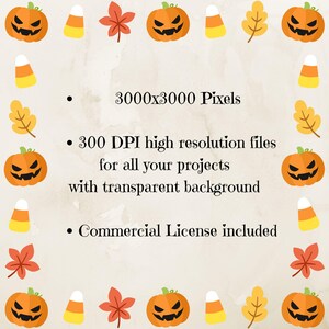 Woodland Halloween Clipart, Autumn Animals, Cute Woodland Halloween ...