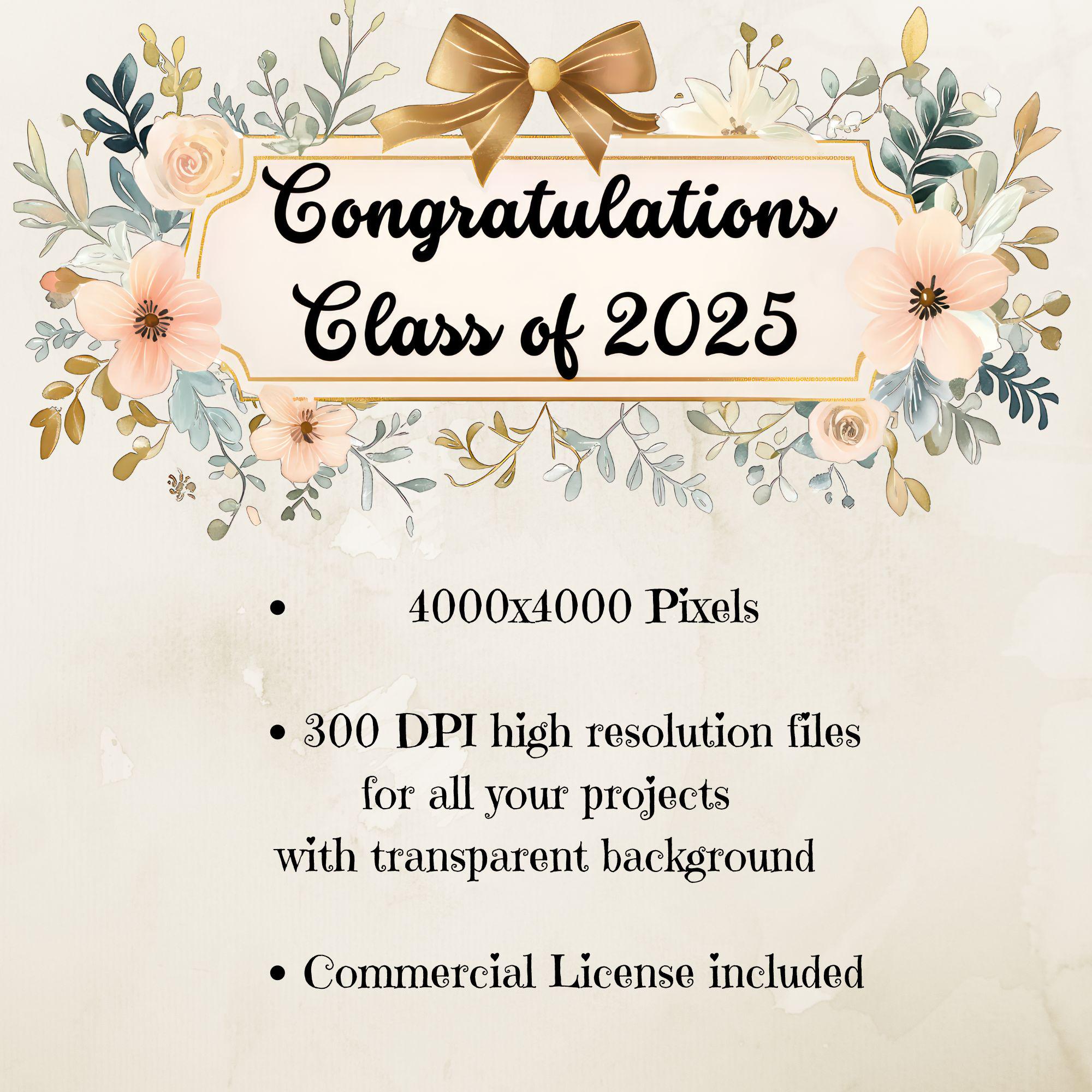 Watercolor Graduation Png Clipart, Graduation PNG Illustrations, Class ...