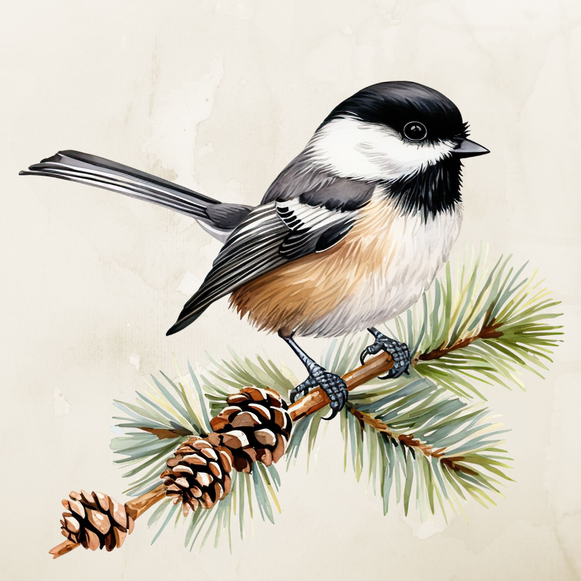 Winter Birds Watercolor Clipart, Winter Birds, Cardinal Bird, Watercolor Christmas Clipart, Red ...