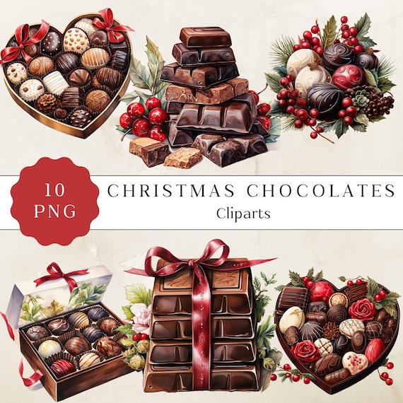 Christmas Chocolate Candy Clip Art ArtStation Christmas Chocolate