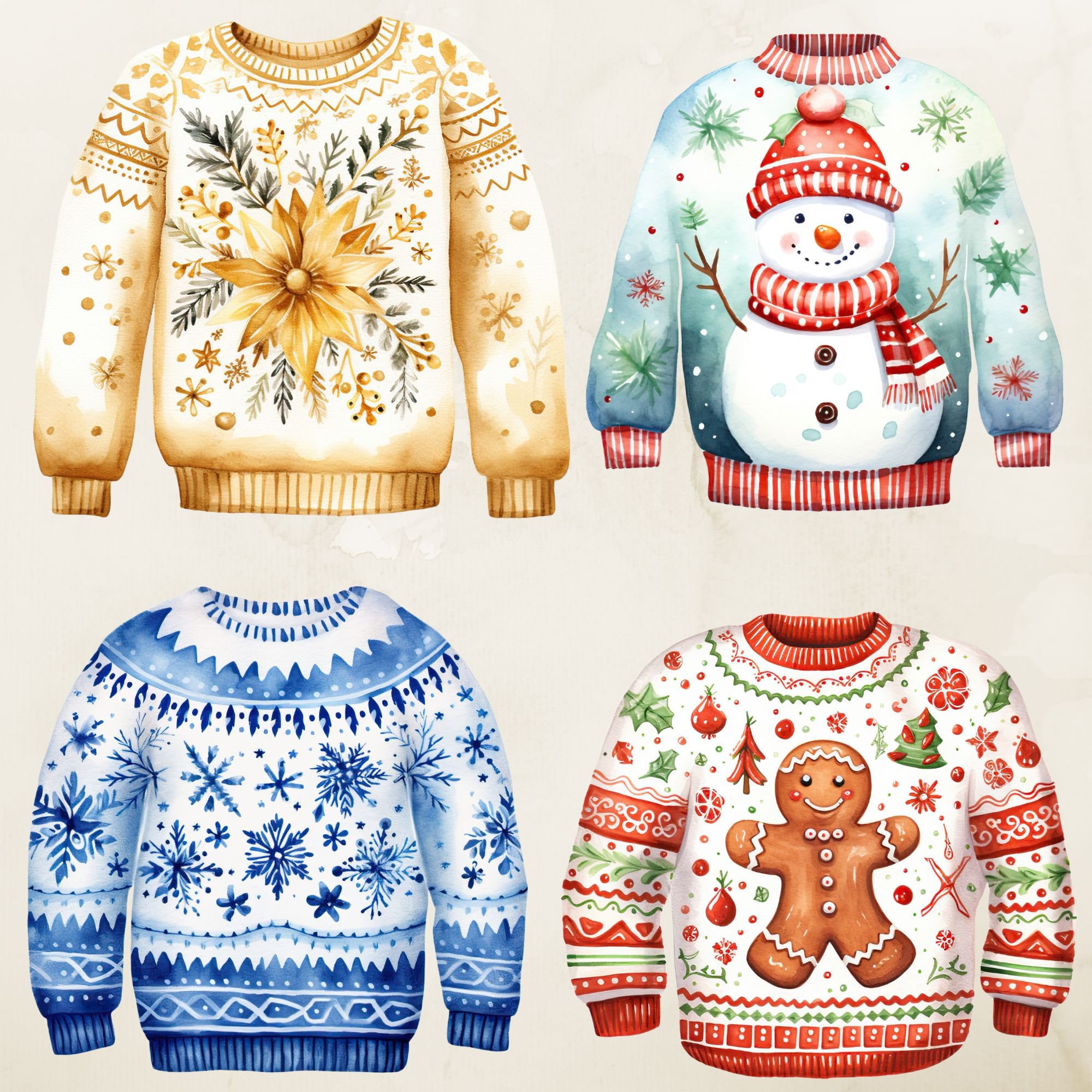 Ugly Sweaters Png Clipart, Christmas Jumper Png Clipart, Christmas Png ...