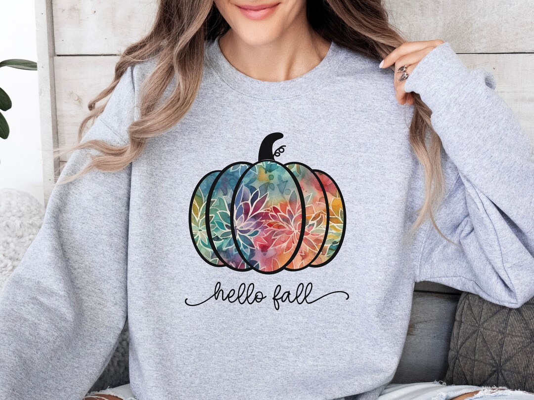 Pumpkin Png Hello Fall Pumpkin Boho Sublimation Design - Etsy