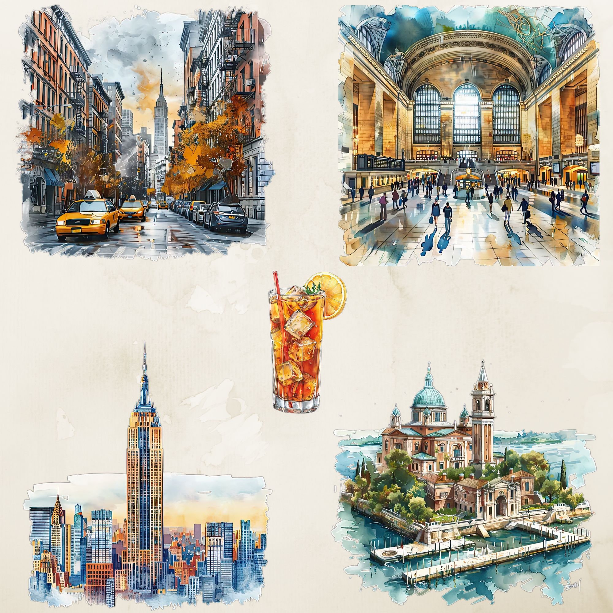 New York City Clipart, Nyc Clipart, New York Travel Clip Art, New York ...