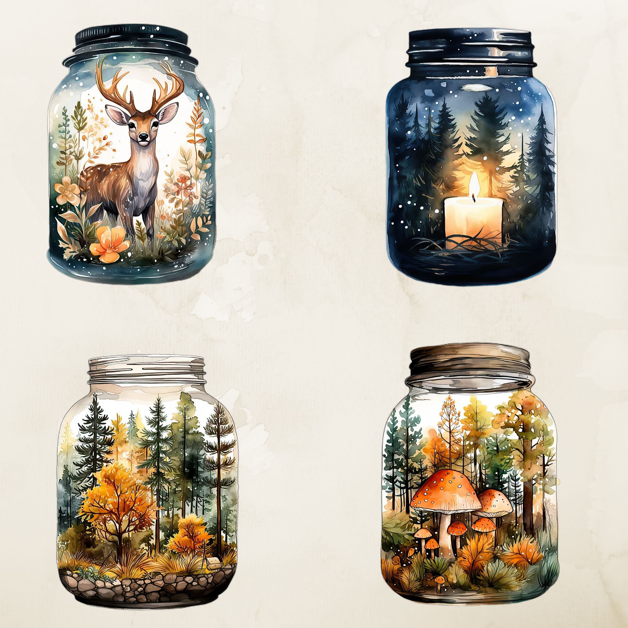 Autumn in a Jar Clipart, Sunflower Fall Mason Jar Png, Flowers in a Jar ...