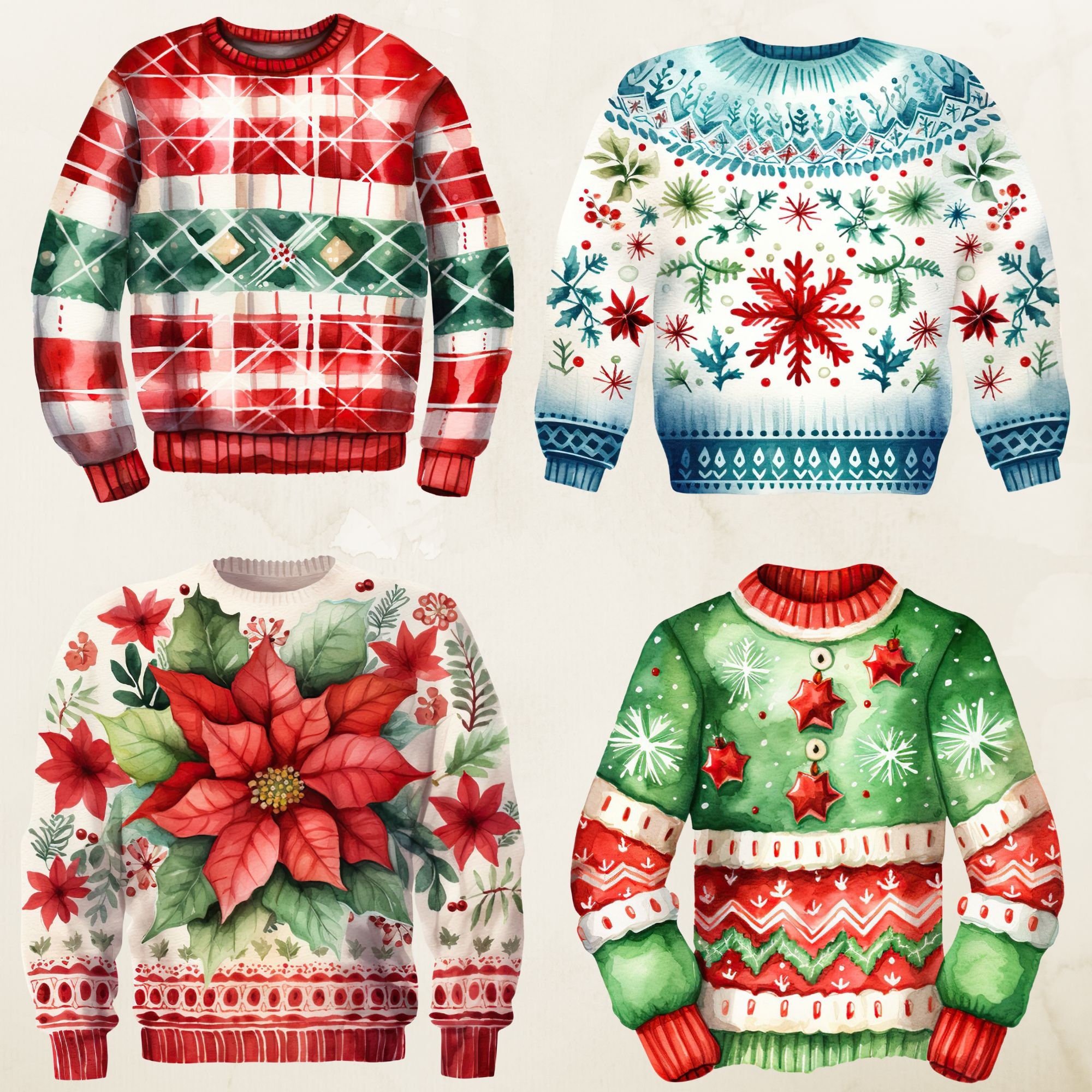 Ugly Sweaters Png Clipart, Christmas Jumper Png Clipart, Christmas Png ...