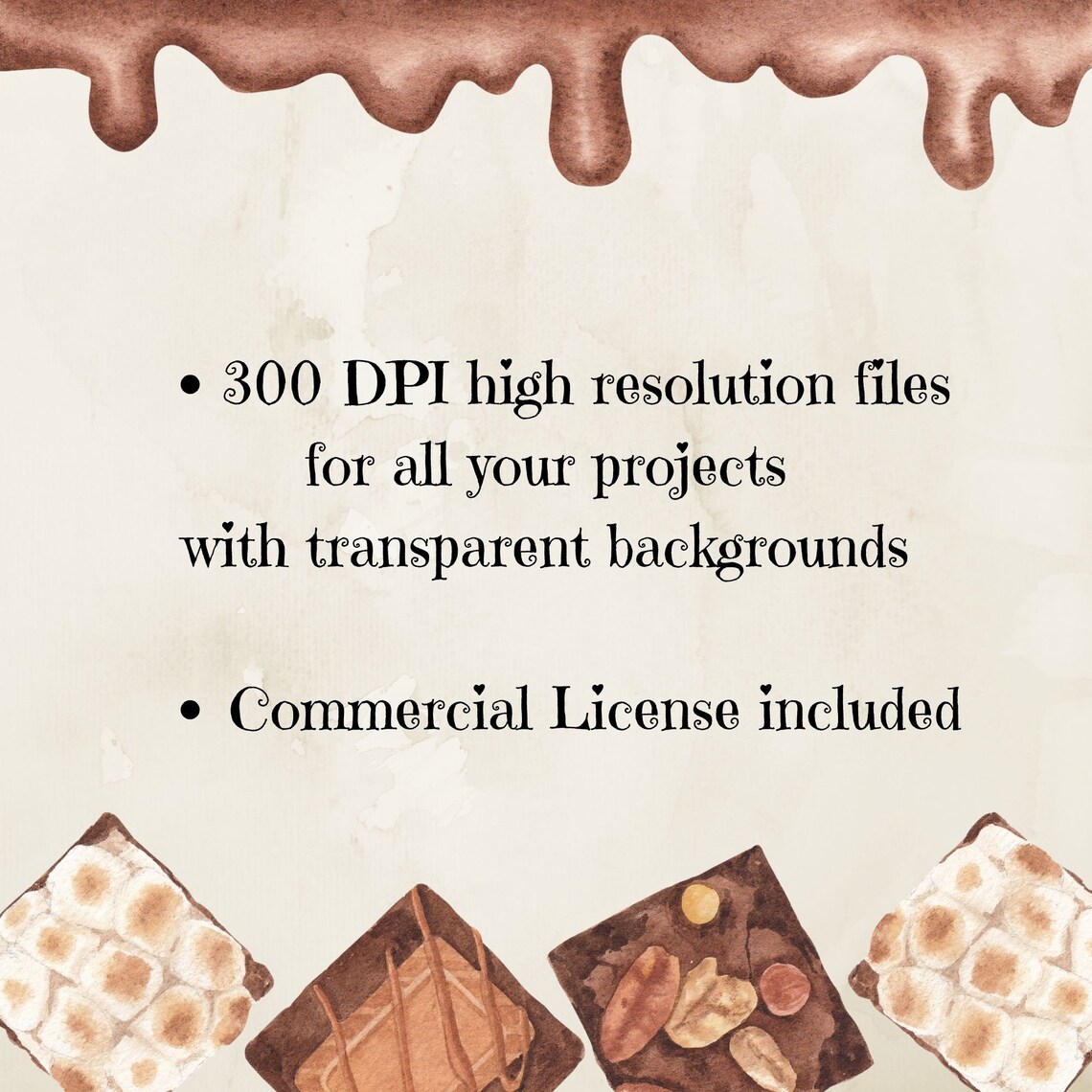 Brownies Clipart, Watercolor Clipart, Brownies Girl Scouts Clipart ...