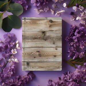Wood Grain Planks Digital Paper, Wooden Background, Rustic Wood Digital ...