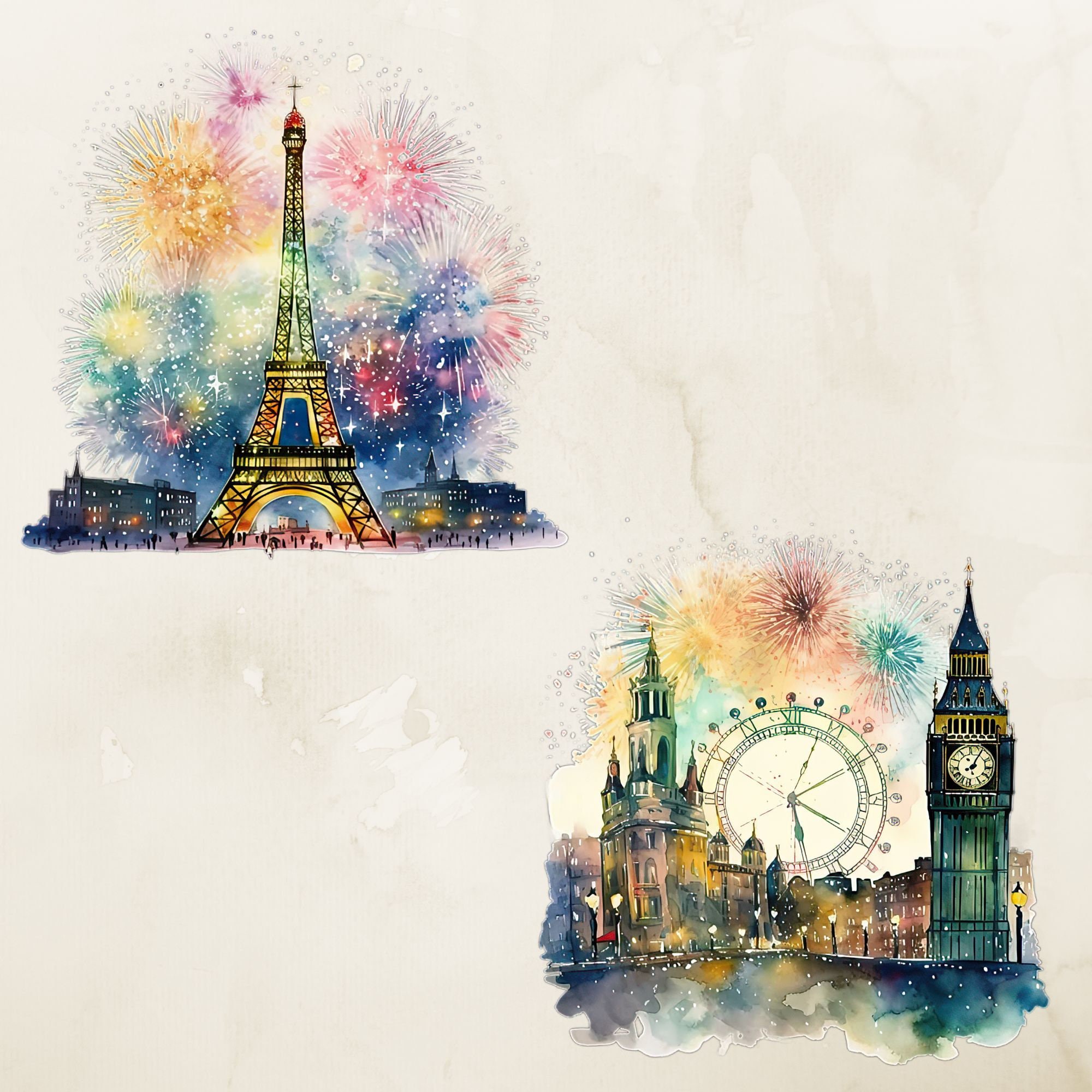 Fire Works Clipart, New Year Clipart, Fireworks Clip Art, New Years ...