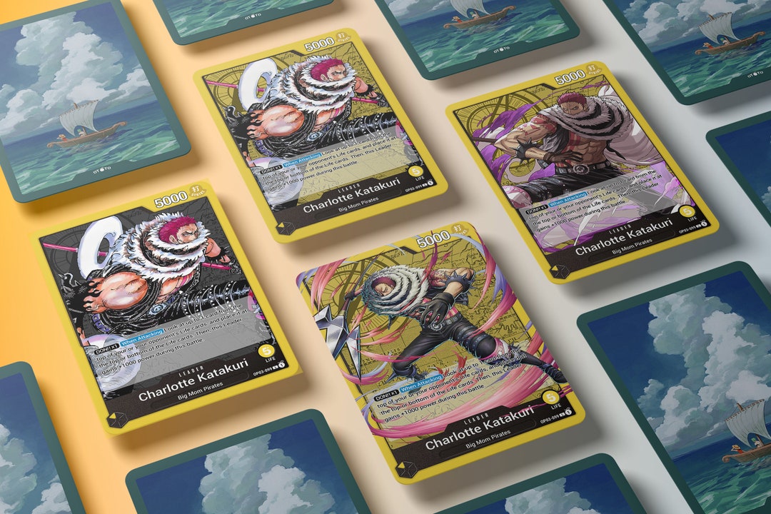 CUSTOM Leader ONEPIECE TCG Katakuri - Etsy